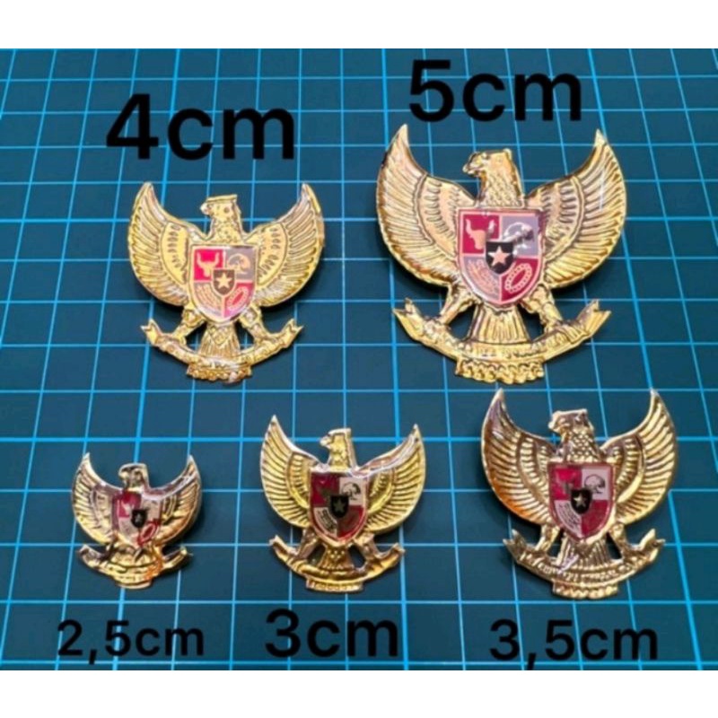 Jual PIN GARUDA 5CM,4CM,3,5CM,3CM DAN 2,5CM | Shopee Indonesia