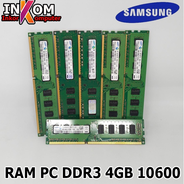Jual MEMORY RAM PC DDR3 4GB RAM MEMORY PC DDR3 ALL MERK | Shopee Indonesia