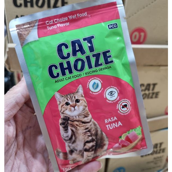 Jual Cat Choize Pouch 75GR Sachet Saset Makanan Basah Kucing Wet Food ...