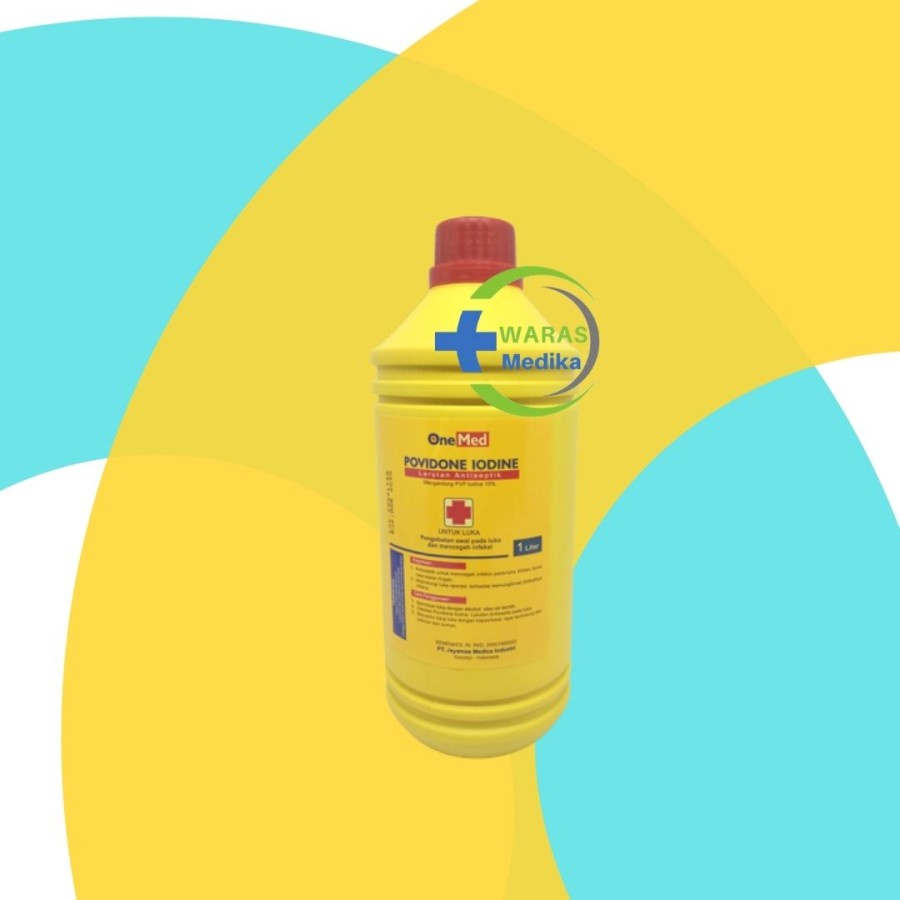 Jual Povidone Iodine Ecodine 1 liter / Povidon Iodin Ecodin 1 liter ...