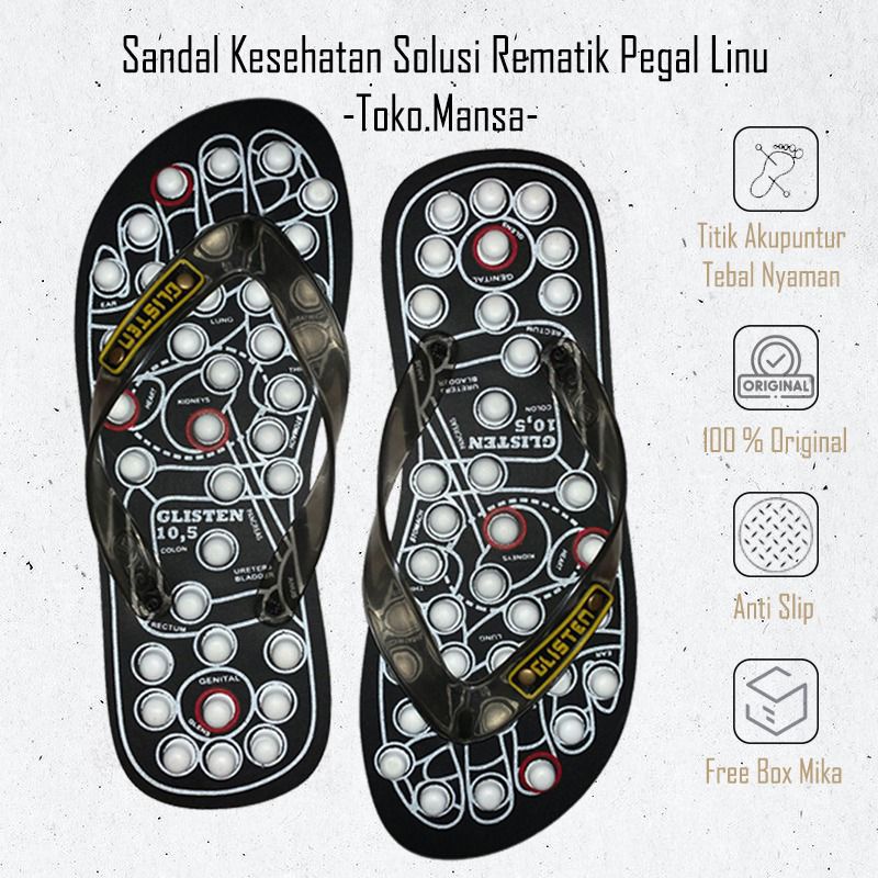 Jual Sandal Kesehatan-Sandal Terapi-Sandal Rematik-Sandal Akupuntur ...
