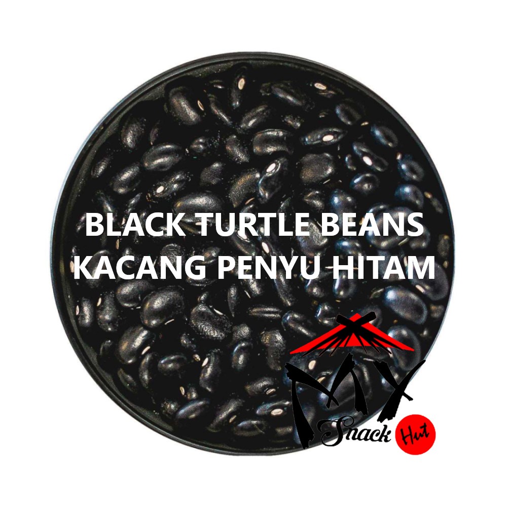 Jual TURTLE BEAN 250GR ORGANIK BLACK BEAN KACANG HITAM PENYU IRENG KARUPPU KAARAMANI HEI YUN DOU ...