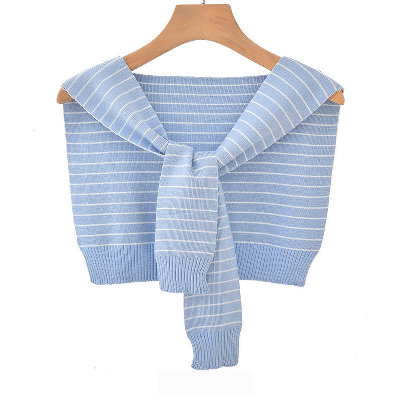 Jual Aksesoris baju syal bahu syal kerah rajut selendang korea import ...