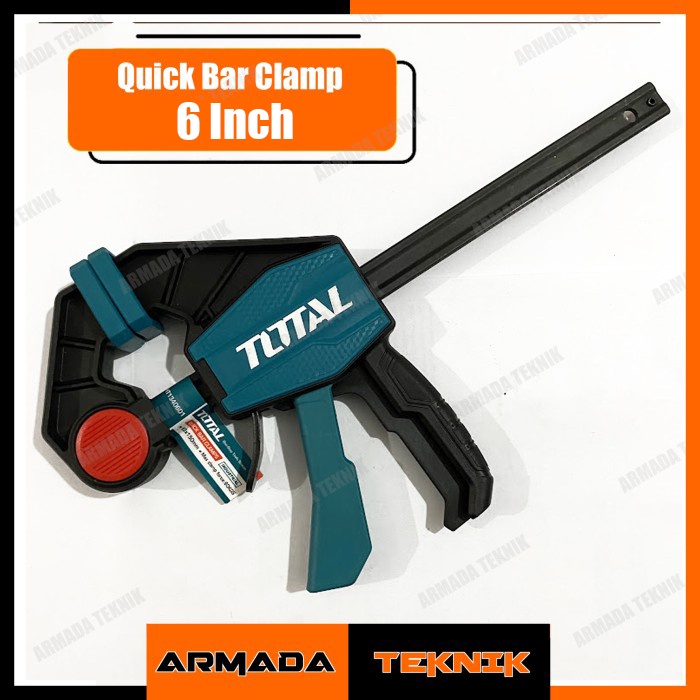 Jual TOTAL Quick Bar Clamp Klem Kayu 6 Inch | Shopee Indonesia