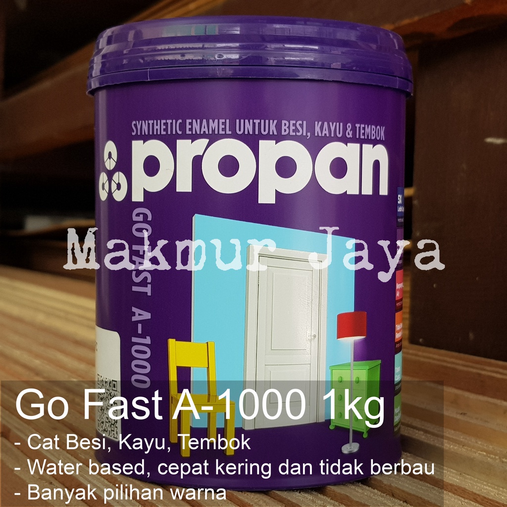 Jual Propan Go Fast A-1000 Cat Besi Kayu Water Based | Shopee Indonesia