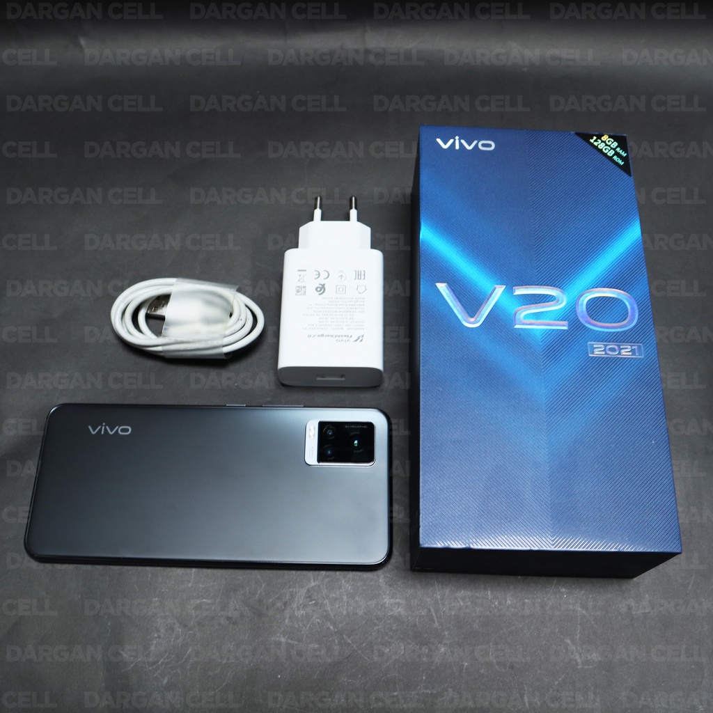 Jual VIVO V20 2021 (8/128GB) FULLSET SECOND | Shopee Indonesia
