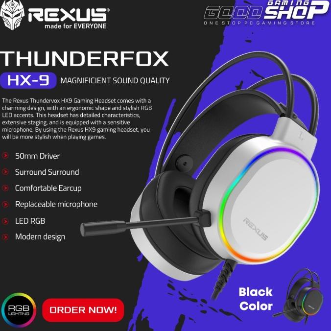 Jual Rexus Thundervox HX9 - Gaming Headset | Shopee Indonesia