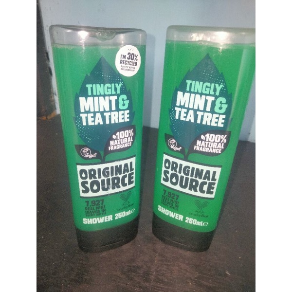 Jual ORIGINAL SOURCE BODY WASH MINT DAN TEA 250ml | Shopee Indonesia