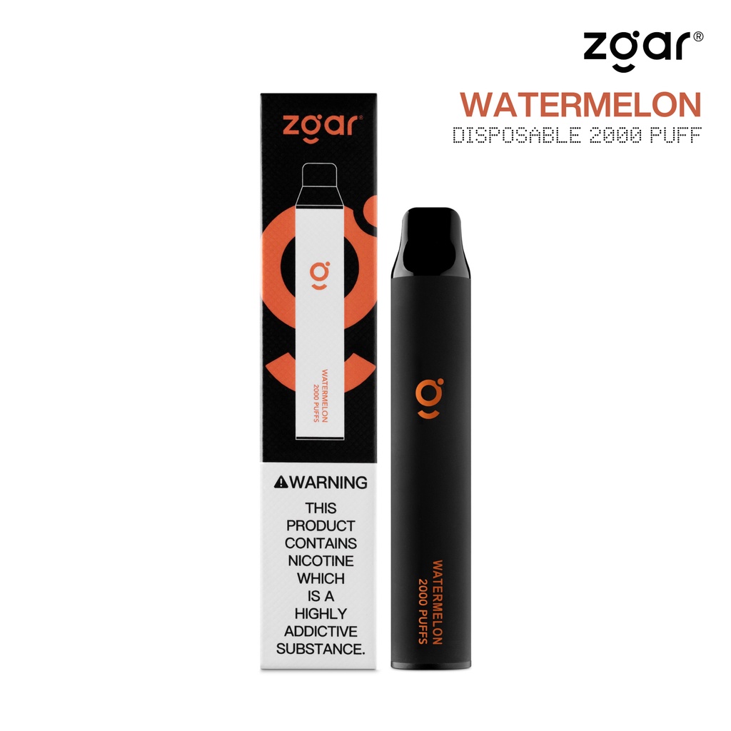 Jual ZGAR Disposable Vape 2000 Puff - Rasa Watermelon | Shopee Indonesia