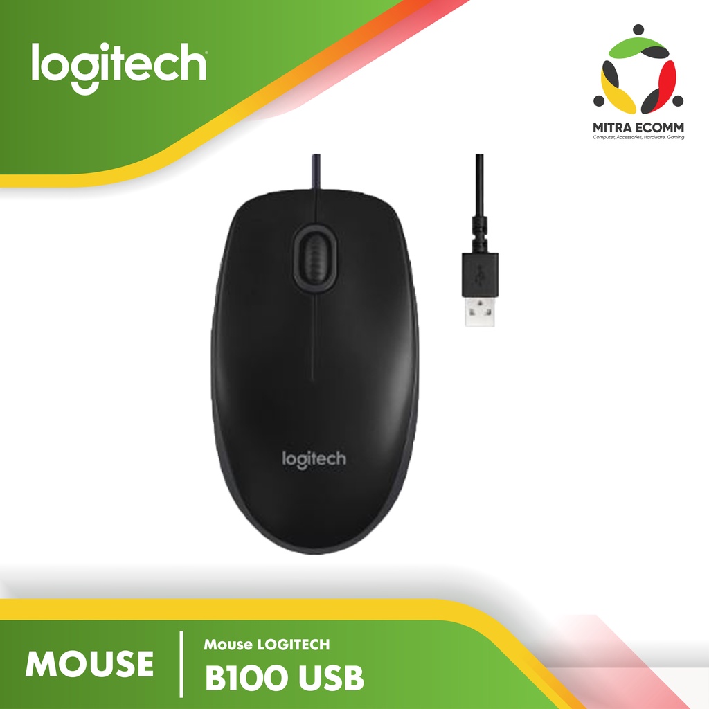 Jual MOUSE LOGITECH B100 USB / MOUSE M90 | Shopee Indonesia