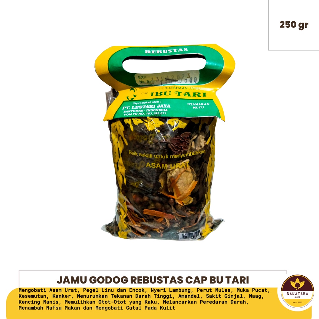 Jual JAMU REBUSTAS CAP IBU TARI BERAT 250 GRAM | Shopee Indonesia