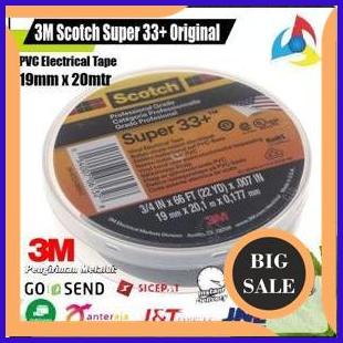 Jual sparepart 3M Isolasi Scotch Super 33+ Original Vinyl Electrical ...