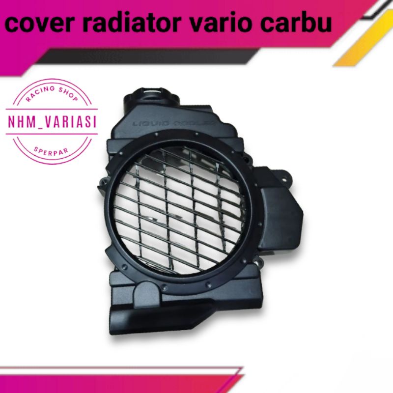 Jual cover radiator standar vario carbu | Shopee Indonesia