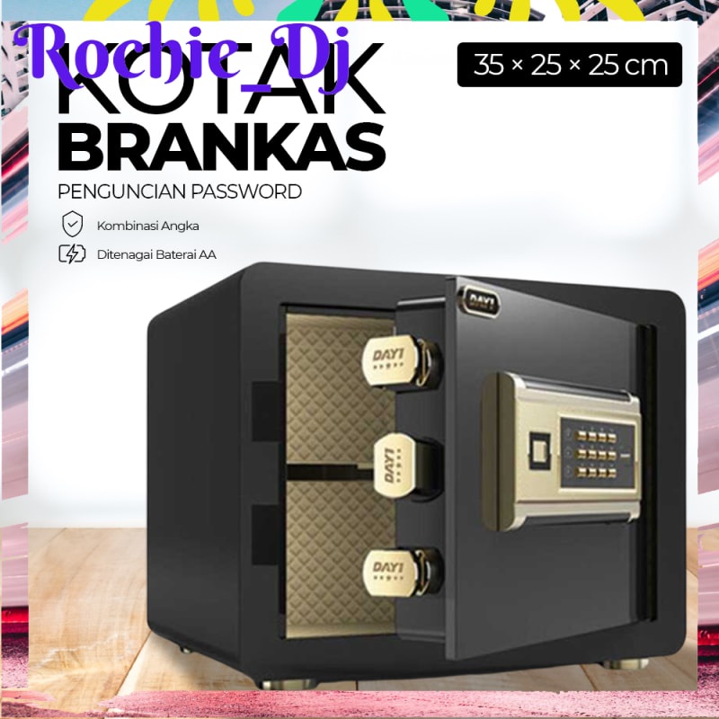 Jual Kotak Brankas Hotel Safety Anti-theft Box Password - Y0010 ...