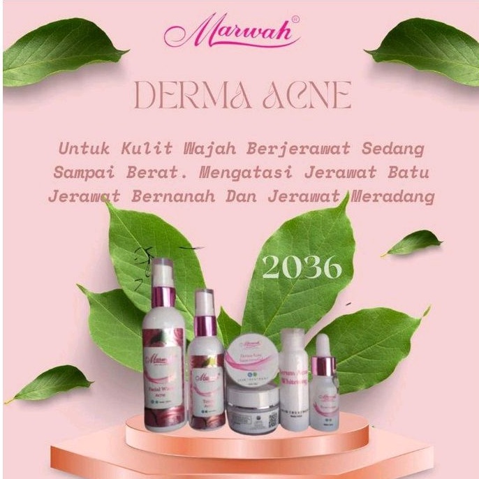 Jual MARWAH KLINIK DERMA ACNE Semua varian Marwah lengkap | Shopee ...