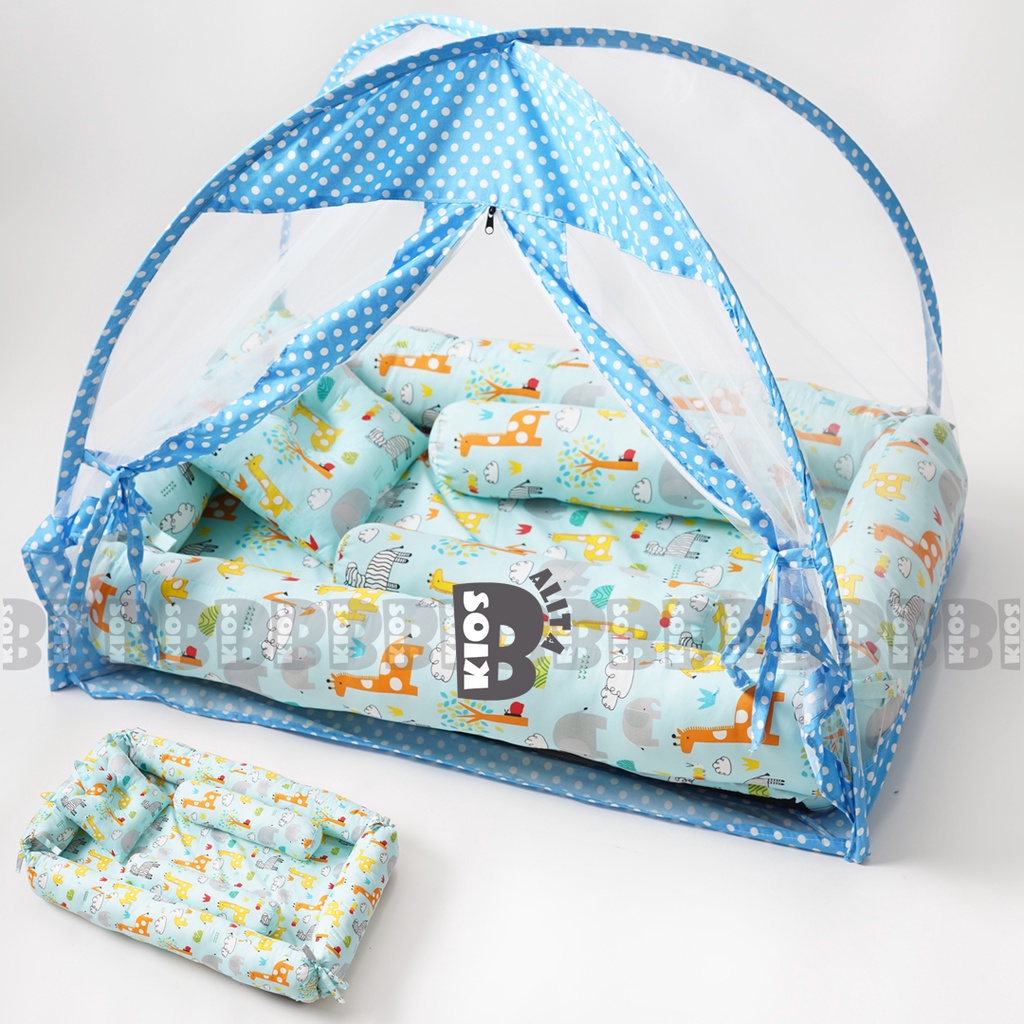 Jual KASUR BAYI TENDA KELAMBU / KASUR BABY KELAMBU SET BANTAL FREE ...