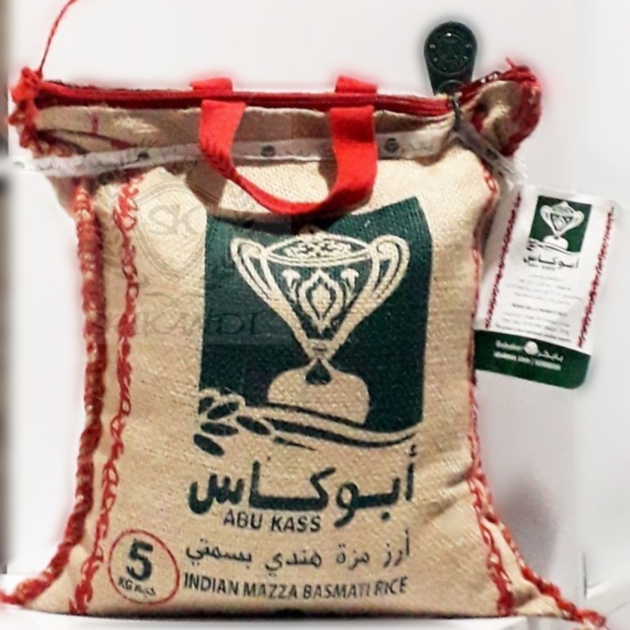 Jual BERAS ABUKASS BASMATI / ABUKASS BASMATI RICE 5 KG ASLI | Shopee ...
