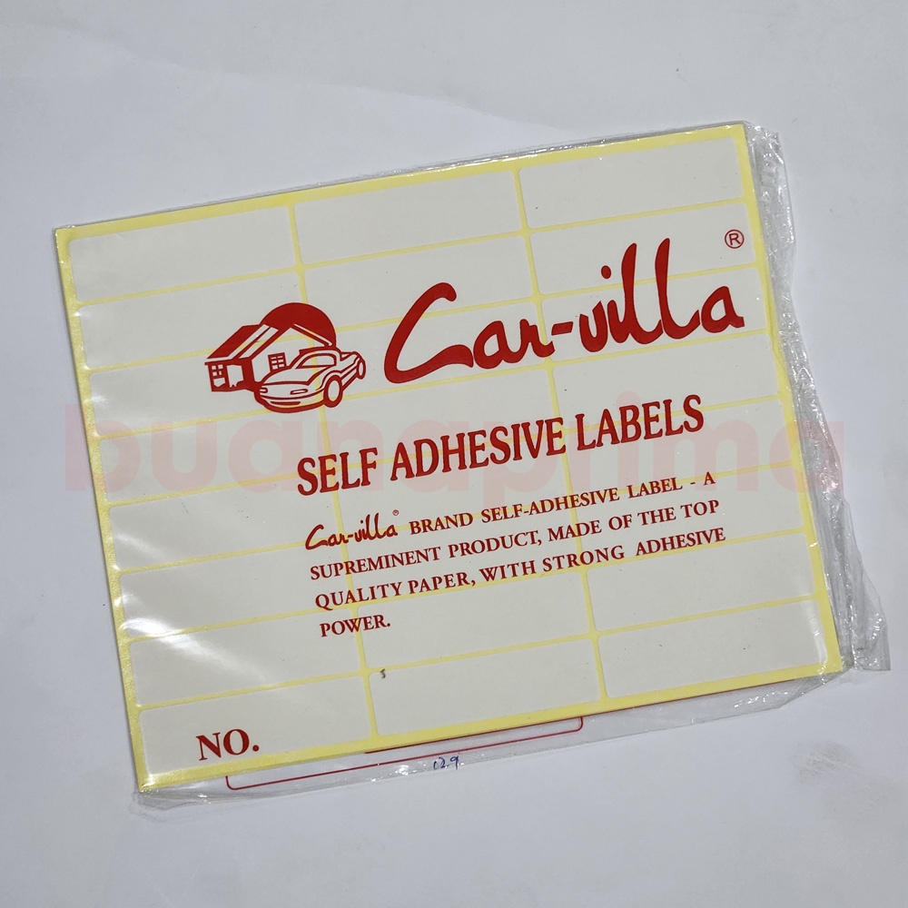 Jual Stiker Label Polos Putih Undangan 103 121 99 88 111 108 107 109 ...