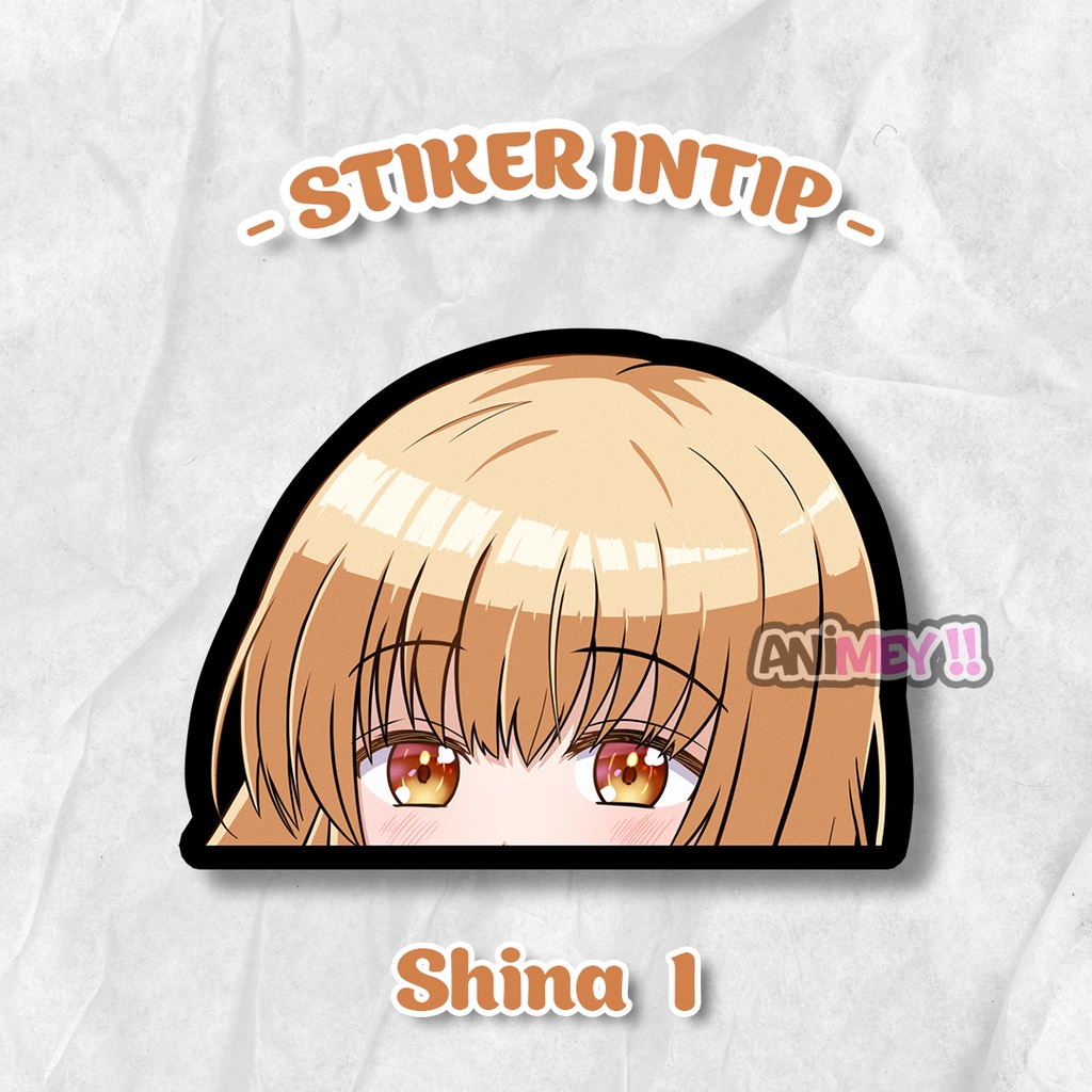 Jual Stiker Intip Shiina Mahiru / Sticker Anime Waterproof | Shopee ...