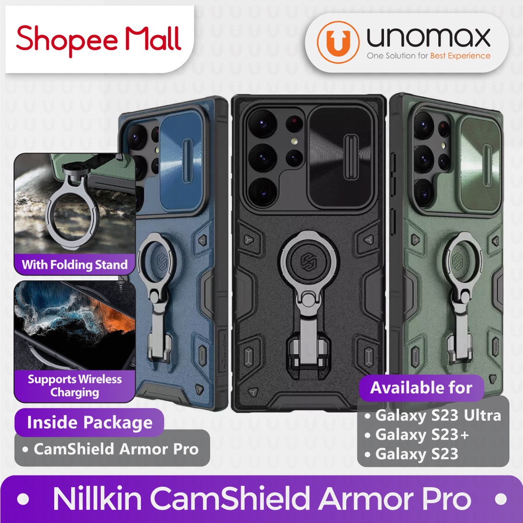 Jual Case Samsung Galaxy S23 S23 Plus S23 Ultra Nillkin Camshield