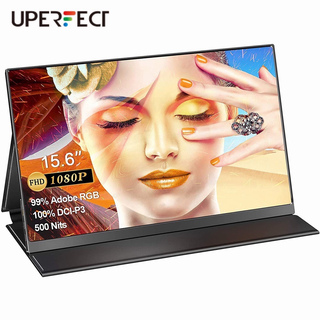 Jual UPERFECT Portable Monitor komputer gaming 15.6 Inch 1080P 60Hz HDR ...