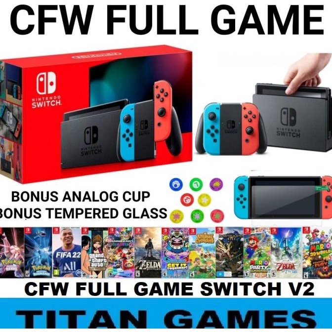 Jual Nintendo Switch Console Cfw Full Game 256Gb | Shopee Indonesia
