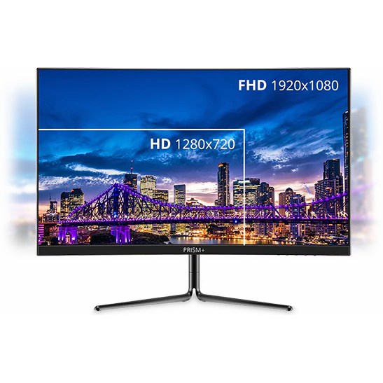 Jual LCD Monitor PRISM+ C270 - 27 inch 75Hz 1500R FHD 1920x1080p Curved ...