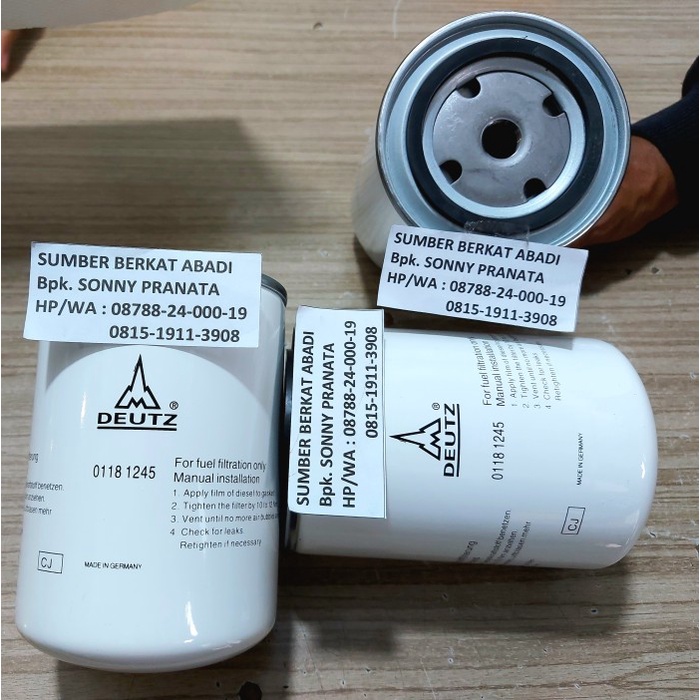 Jual DEUTZ 0118 1245 0118-1245 01181245 FUEL FILTER | Shopee Indonesia