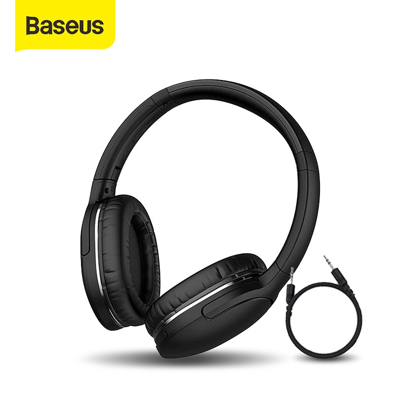 Jual Baseus D02 Pro Foldable Headphone Bluetooth Wireless / Wired V5.0 ...