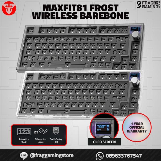 Jual Fantech MAXFIT81 Frost Wireless 75% BAREBONE Mechanical Keyboard ...