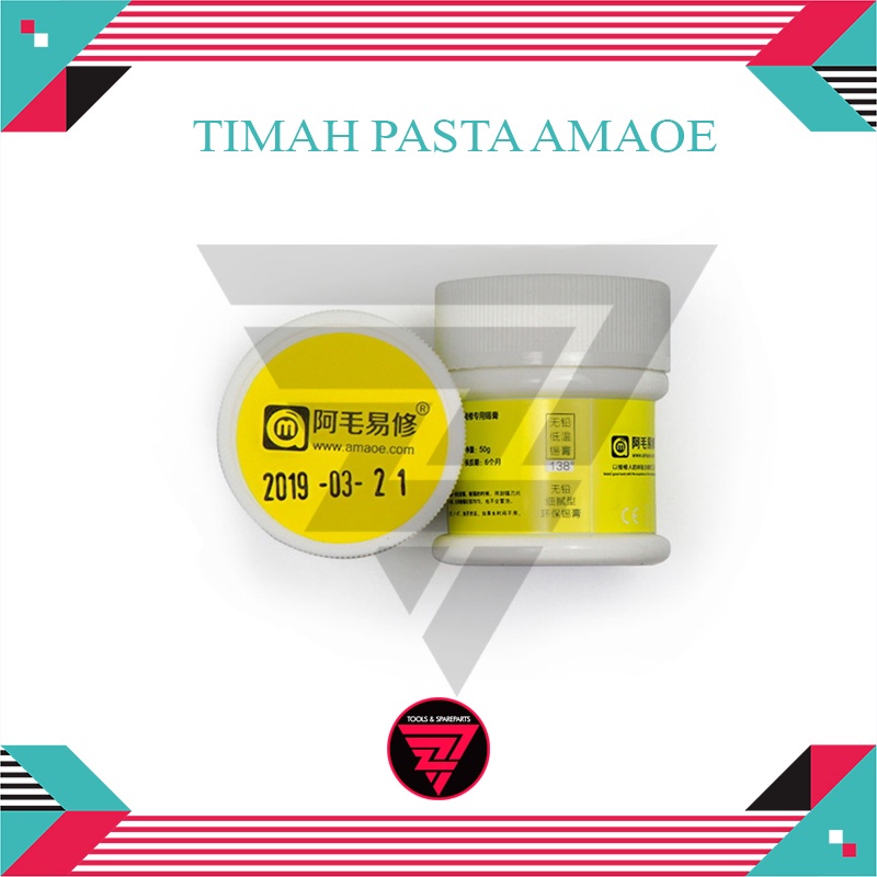 Jual Timah Pasta Amaoe M11 Low Temperature 138° / Timah Pasta Amaoe M13 ...