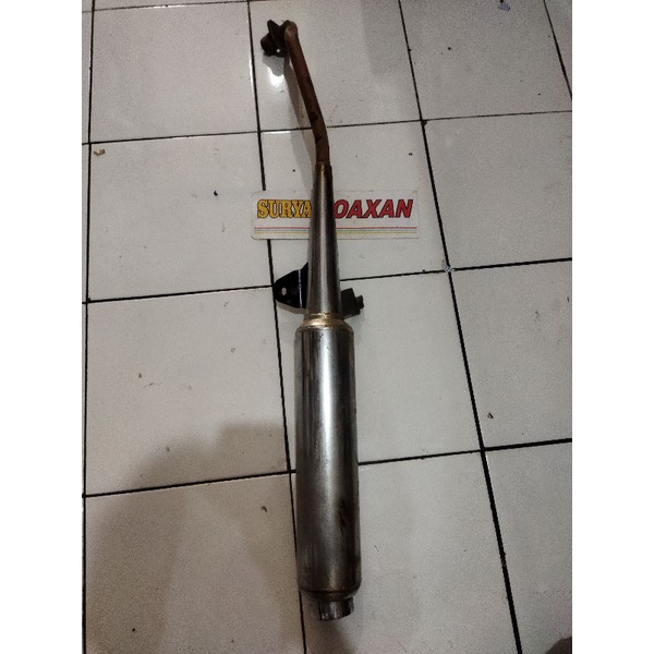Jual KNALPOT STANDAR VEGA R LAMA SUARA STANDAR BAWAAN PABRIK BARANG ...