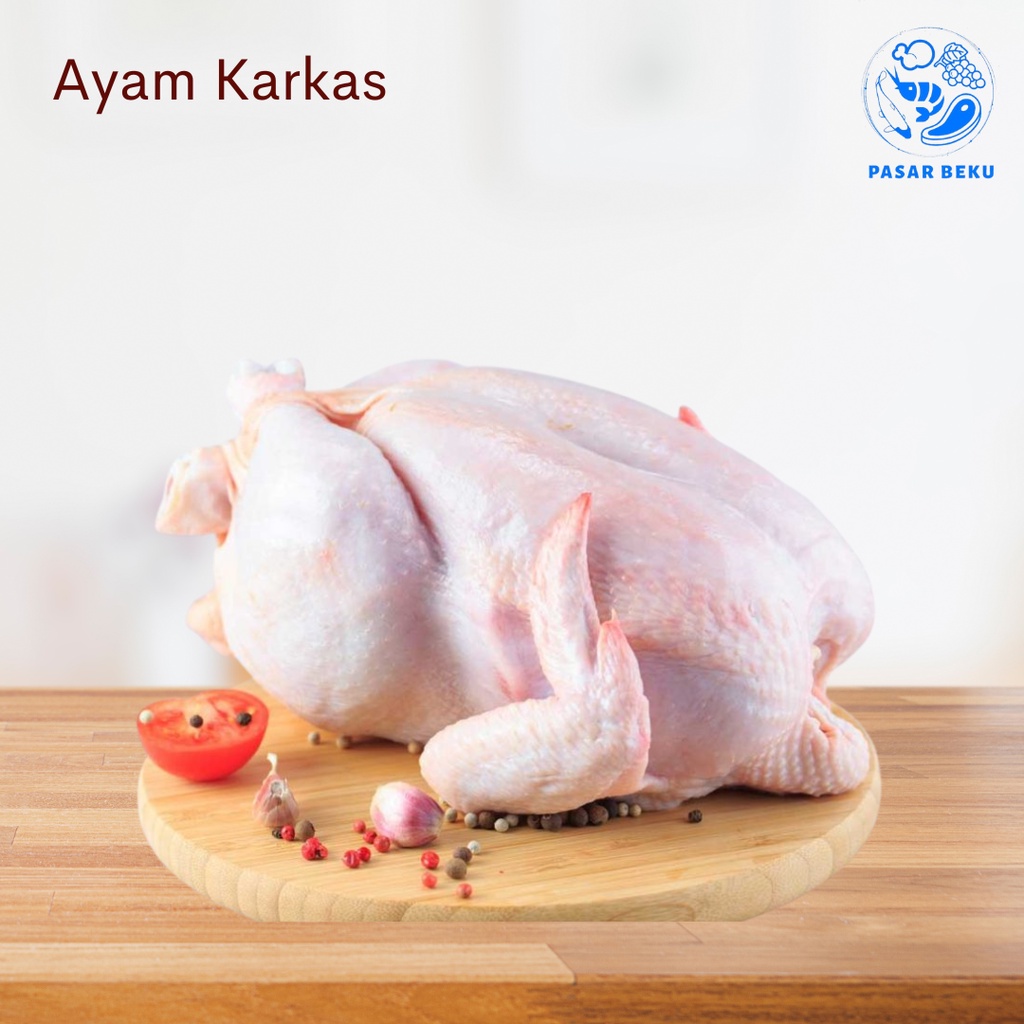 Jual Ayam Potong Ayam Potong Broiler Karkas Tanpa Kulit 1-2 Kg Pasar ...