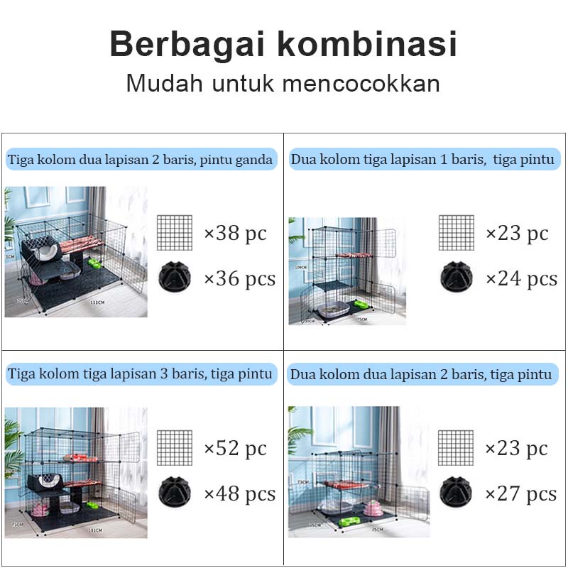 Jual Kandang Pagar Rakit DIY / Kandang Kucing / Kandang Anjing ...