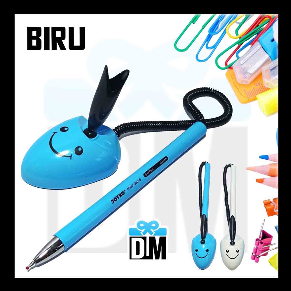 Jual Pena Meja Berdiri Bolpen Smile Pen STAND Joyko Japan Original Unik ...
