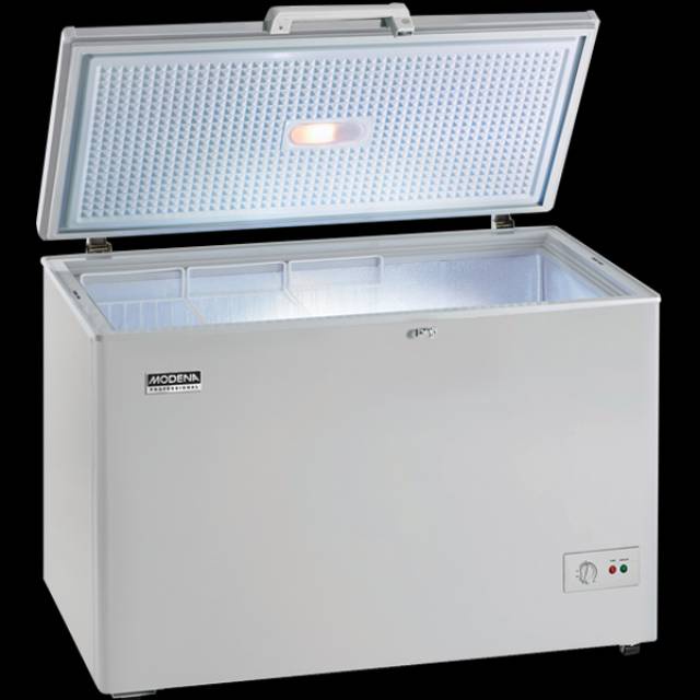 Jual CHEST BOX FREEZER MODENA 300 MD 0316 W LITER | Shopee Indonesia