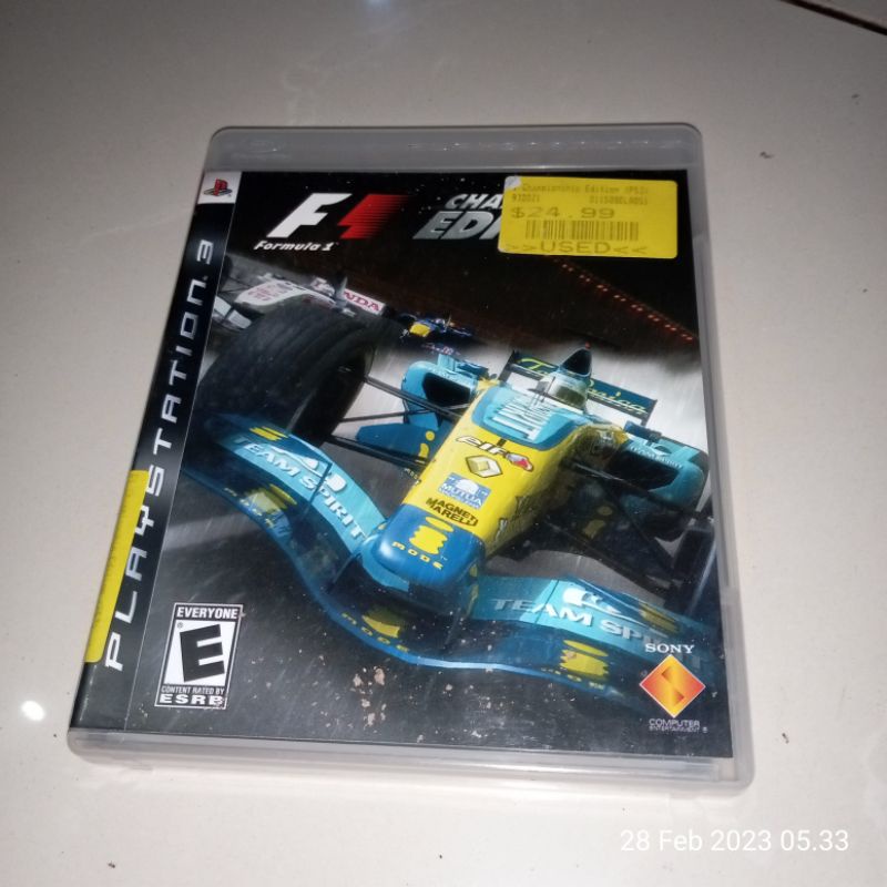 Jual CD Game PS3 F1 Formula 1 Championship EditioN | Shopee Indonesia