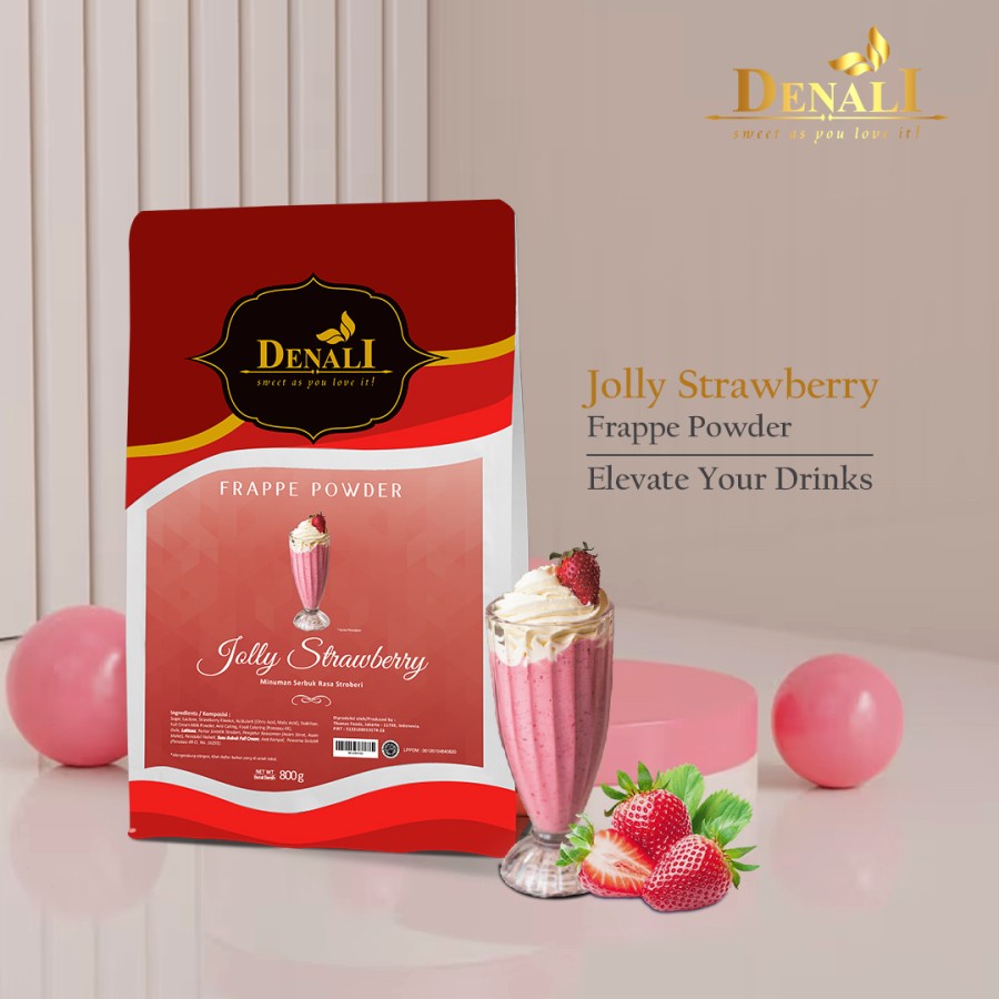 Jual Denali Powder Jolly Strawberry (Jolly Strawberry Denali) | Shopee ...