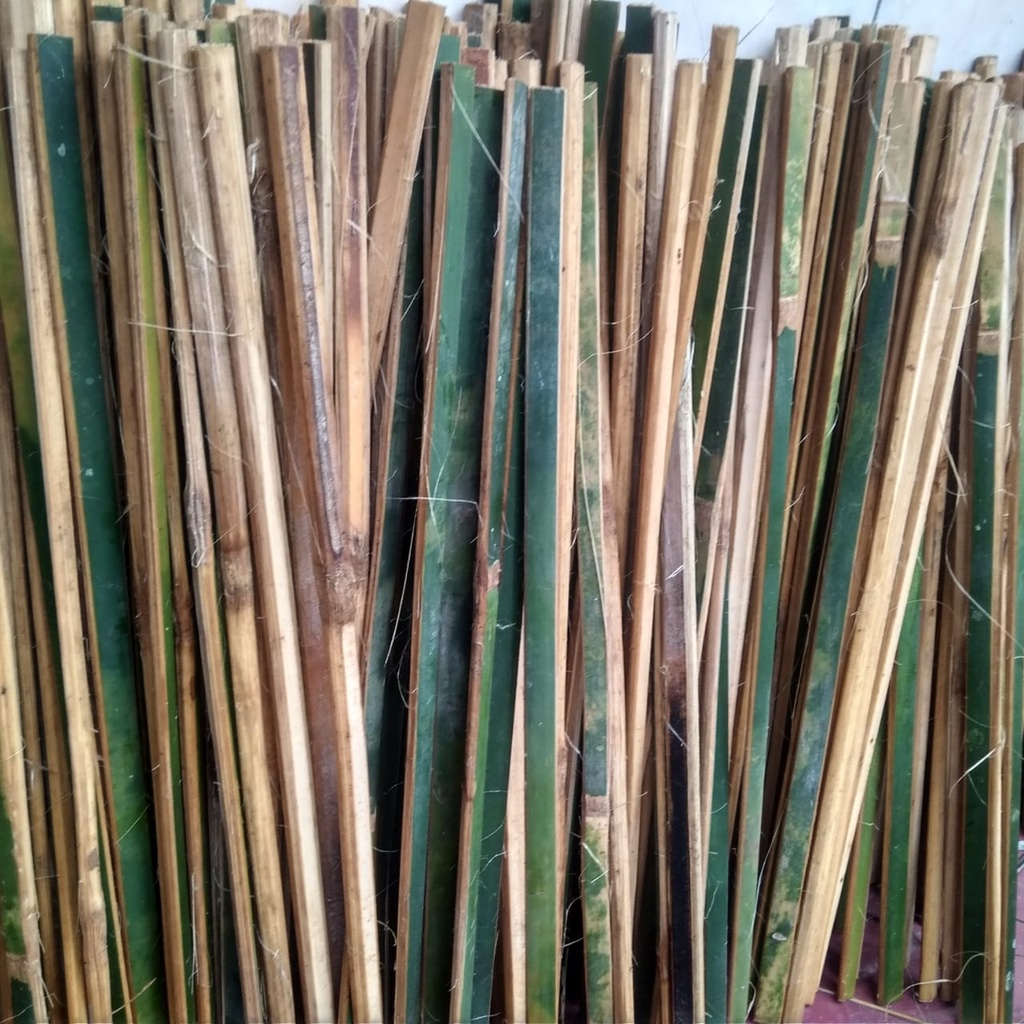 Jual bambu bilah ajir tanaman penyanga tanaman panjang 200 cm/2 mtr ...