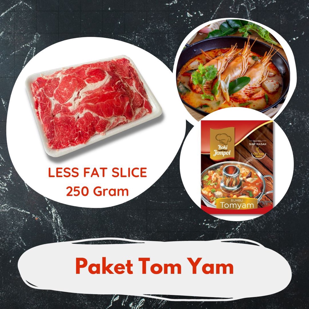 Jual PAKET TOM YAM/TOMYAM 250 GRAM (1-2 ORANG) | Shopee Indonesia