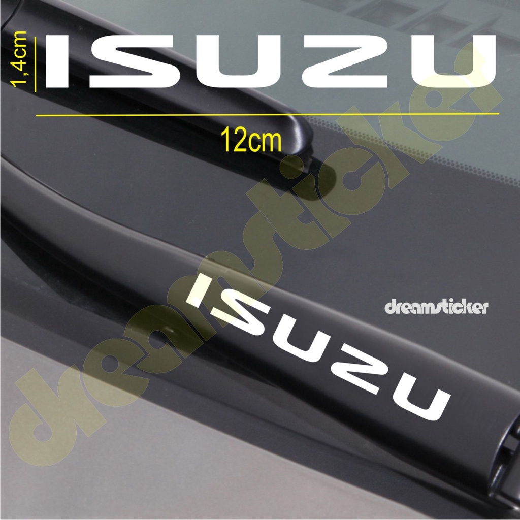 Jual Sticker Stiker Wiper Mobil ISUZU | Shopee Indonesia