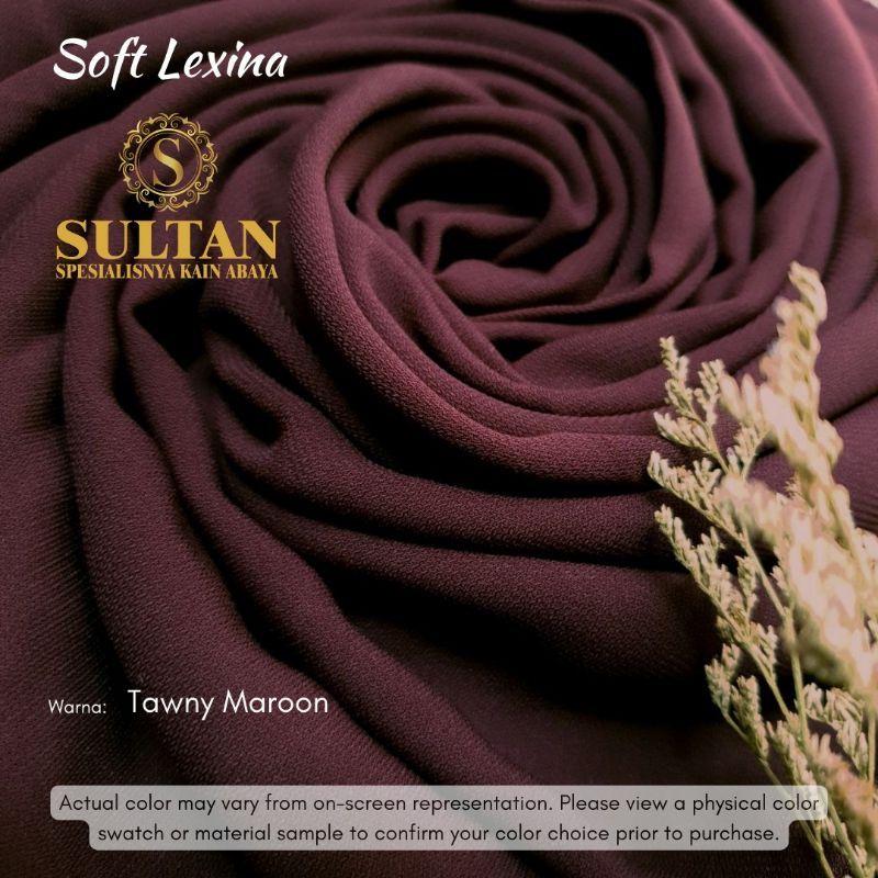 Jual Kain Sultan 50 Cm Soft Lexina Polos Aneka Warna Rebranding Soft ...
