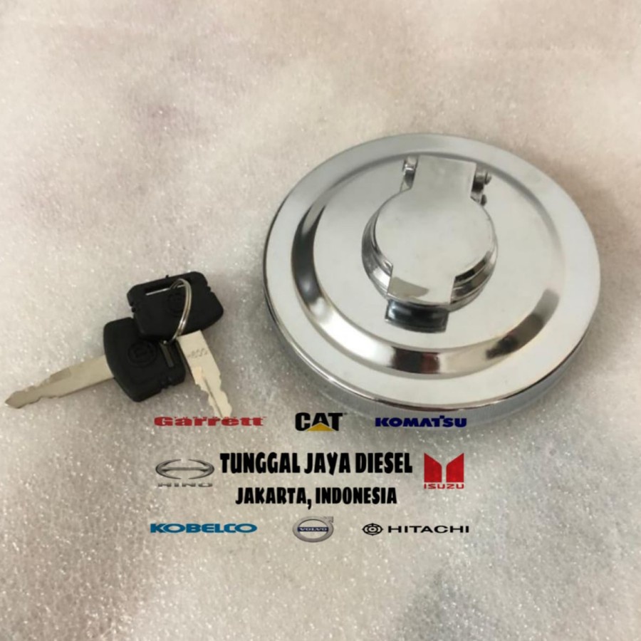 Jual Cap Fuel Tank Tutup Tanki Tangki Solar SH210-5 SH210-6 SH210 SH215 ...