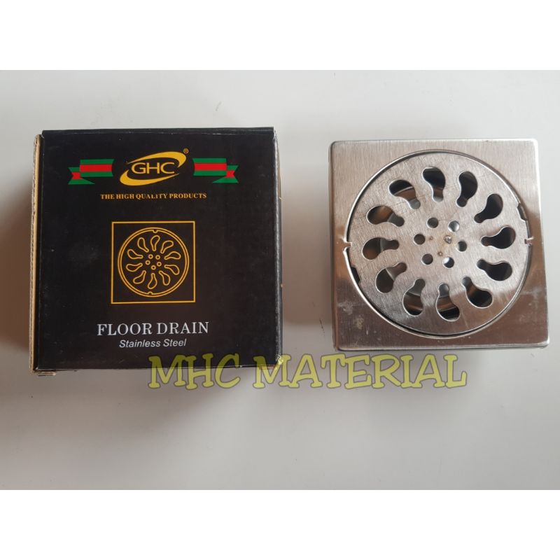 Jual SARINGAN GOT STAINLESS / FLOOR DRAIN / AVUR LANTAI | Shopee Indonesia