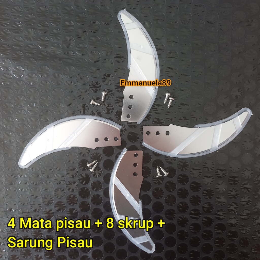 Jual Mata Pisau Chopper 2 liter 3 Liter Blender Meat Grinder Penggiling ...
