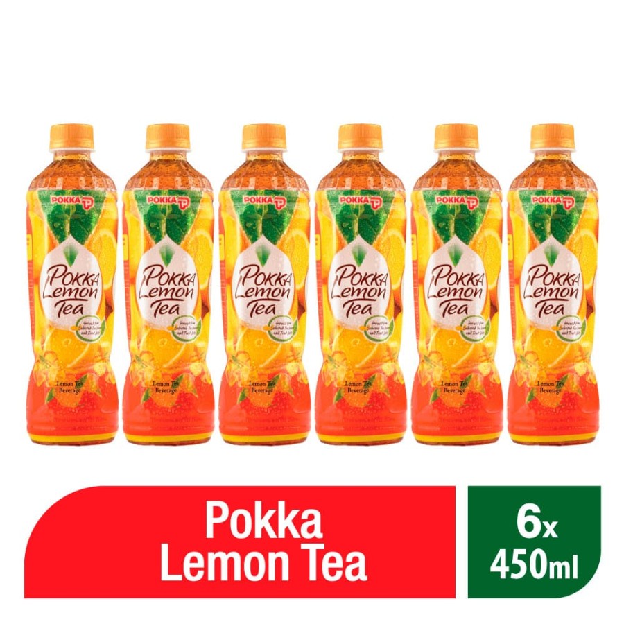 Jual Pokka Lemon Tea - 450 ML ( 6 Pcs ) | Shopee Indonesia