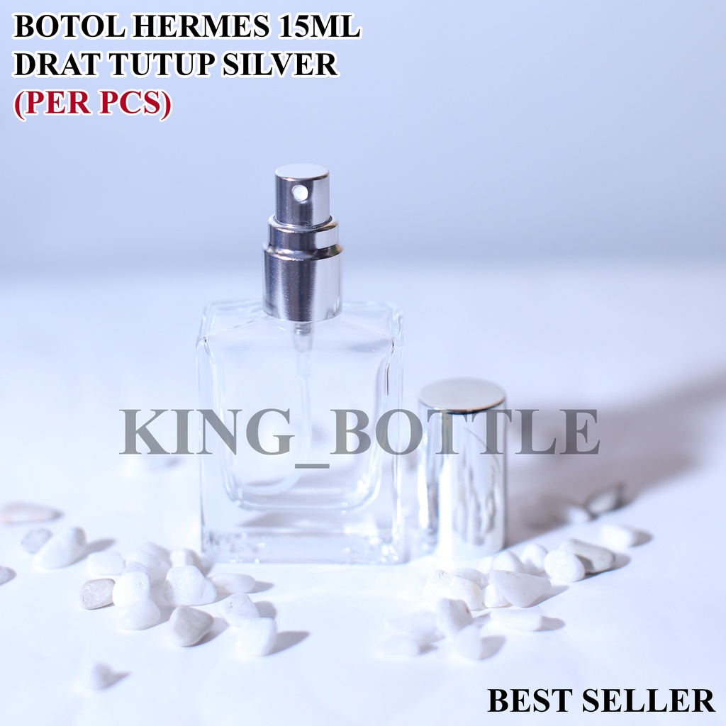 Jual BOTOL PARFUM HERMESS DRAT 15ML SILVER PERPCS | Shopee Indonesia
