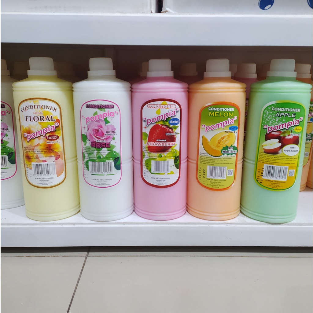 Jual POMPIA CONDITIONER BOTOL 1L | Shopee Indonesia