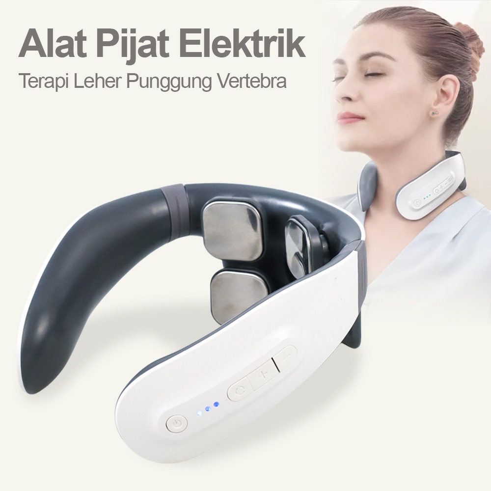 Jual [PREMIUM] Alat Pijat Pijit Getar Elektrik Electric Terapi Leher ...