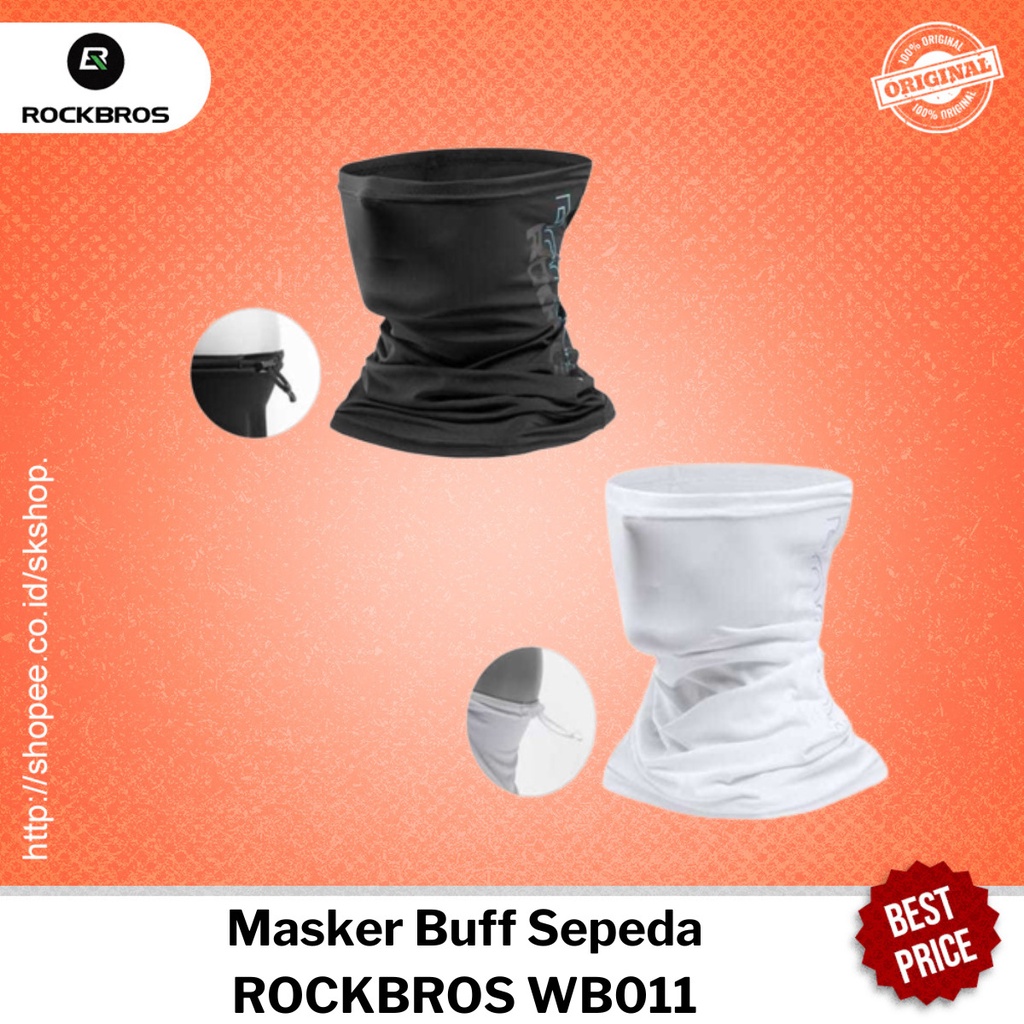 Jual Masker Buff Sepeda Rockbros WB011 Face Cover Mask Scarf Slayer ...